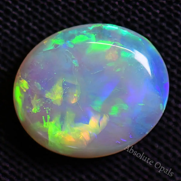 1.43 cts Australian Solid Opal Cut Stone Lightning Ridge - Absolute Opals & Gems