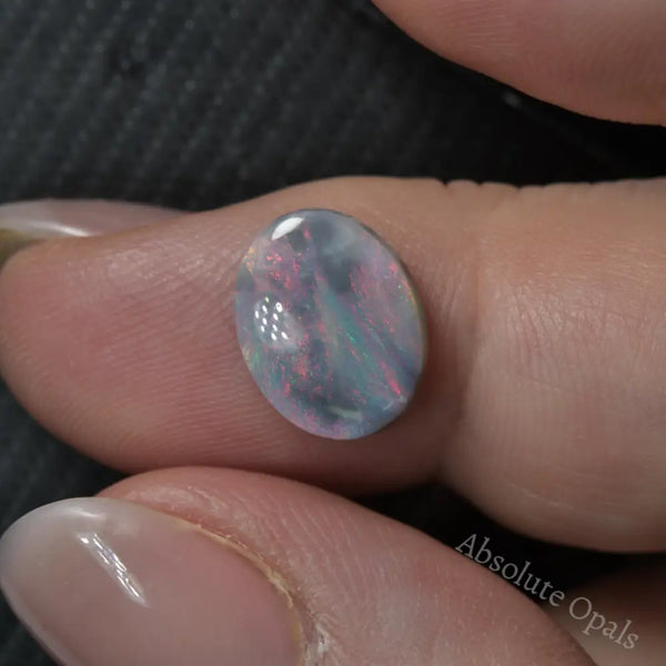 1.95 cts Australian Dark Opal Lightning Ridge Solid Stone - Absolute Opals & Gems