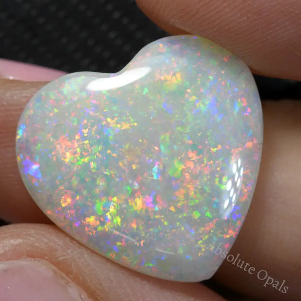 9.31 cts South Australian Heart Opal Solid Stone - Absolute Opals & Gems
