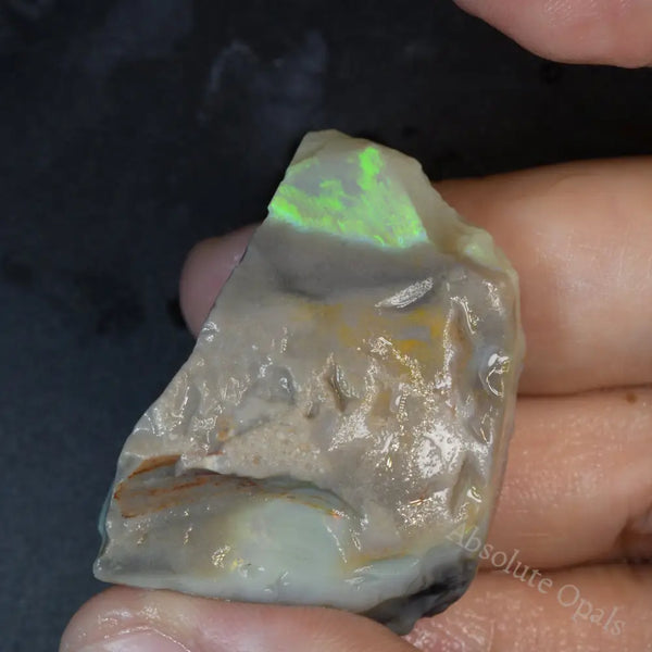 107.5 cts Rough Opal Lightning Ridge for Carving - Absolute Opals & Gems