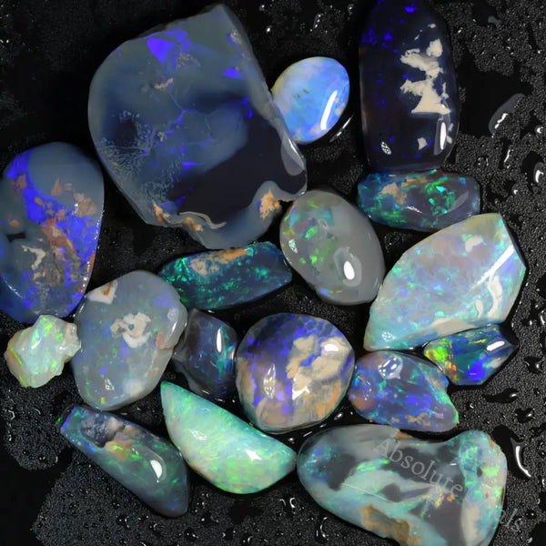 123 cts Rough Opal Parcel Rubs Lightning Ridge Gem offcuts Nobby ...