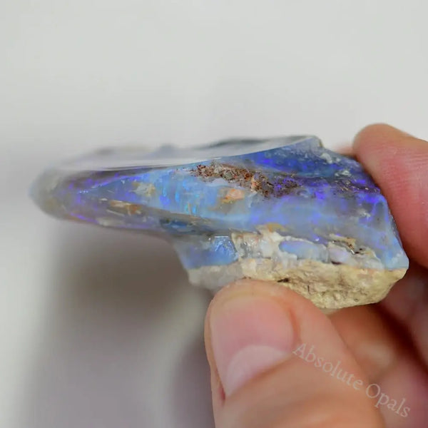 125 cts Australian Rough Opal Lightning Ridge - Absolute Opals & Gems