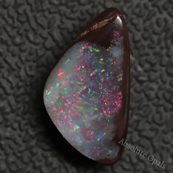 4.80 cts Australian Boulder Opal Cut Loose Stone - Absolute Opals & Gems
