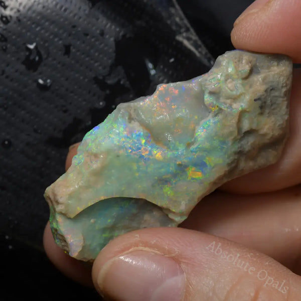 43 cts Australian Rough Opal Lightning Ridge for Carving - Absolute ...