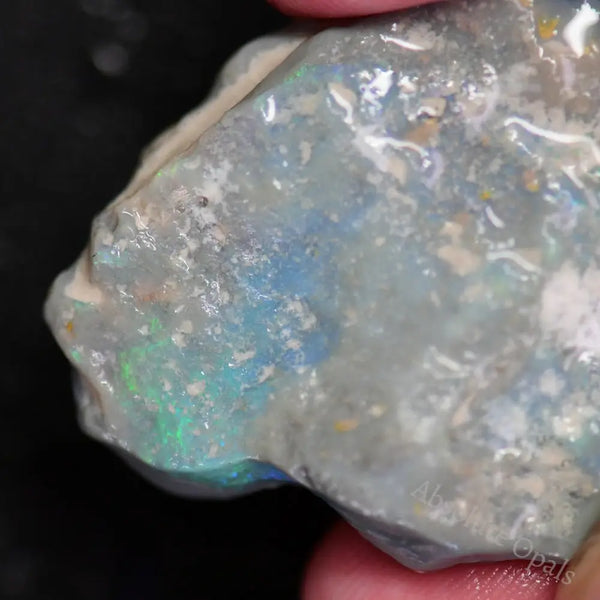 51 cts Australian Rough Opal Lightning Ridge - Absolute Opals & Gems