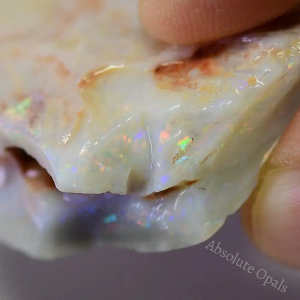 65 cts Australian Rough Opal Lightning Ridge - Absolute Opals & Gems