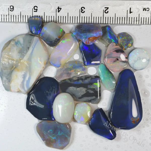 69 cts Rough Opal Parcel Rubs Lightning Ridge Gem offcuts - Absolute ...