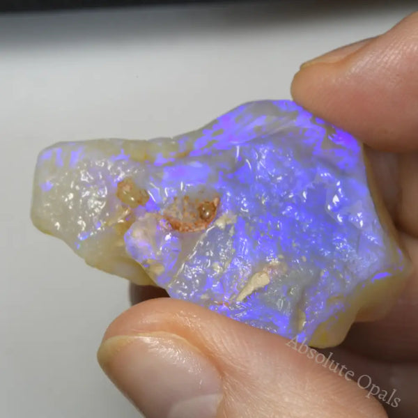 75 cts Australian Rough Opal Lightning Ridge -Purple - Absolute Opals ...