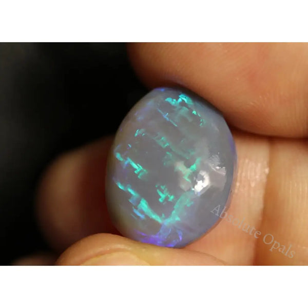 Chinese Writing Australian Opal Lightning Ridge Rough, Rub 11.05 cts ...